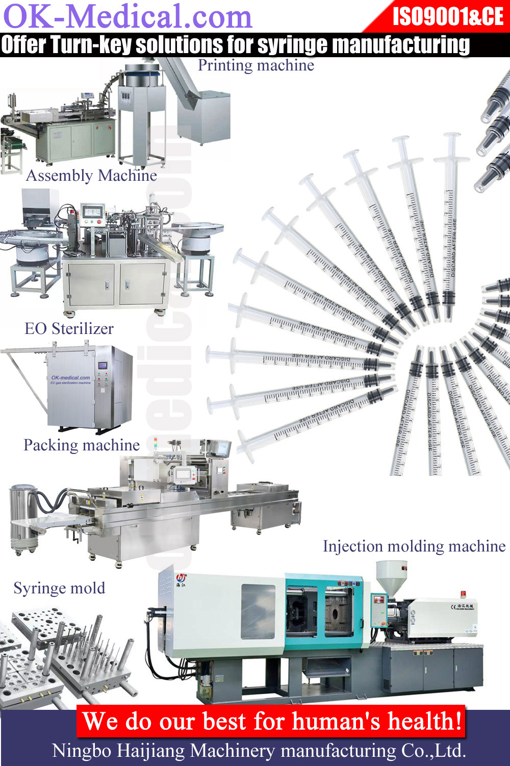 1000kg Automatic Syringe Making Machine