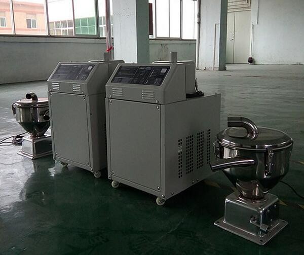 High Speed Plastics Process Equipment , 3500w Plastic Material Hopper ...